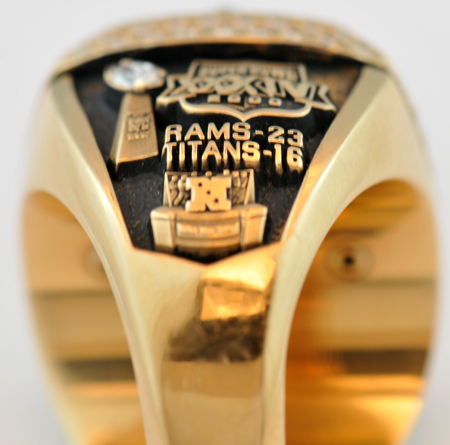 Scotsman Auction Co. - Lot #218 - 14K Two-Tone Superbowl 2000 St. Louis ...